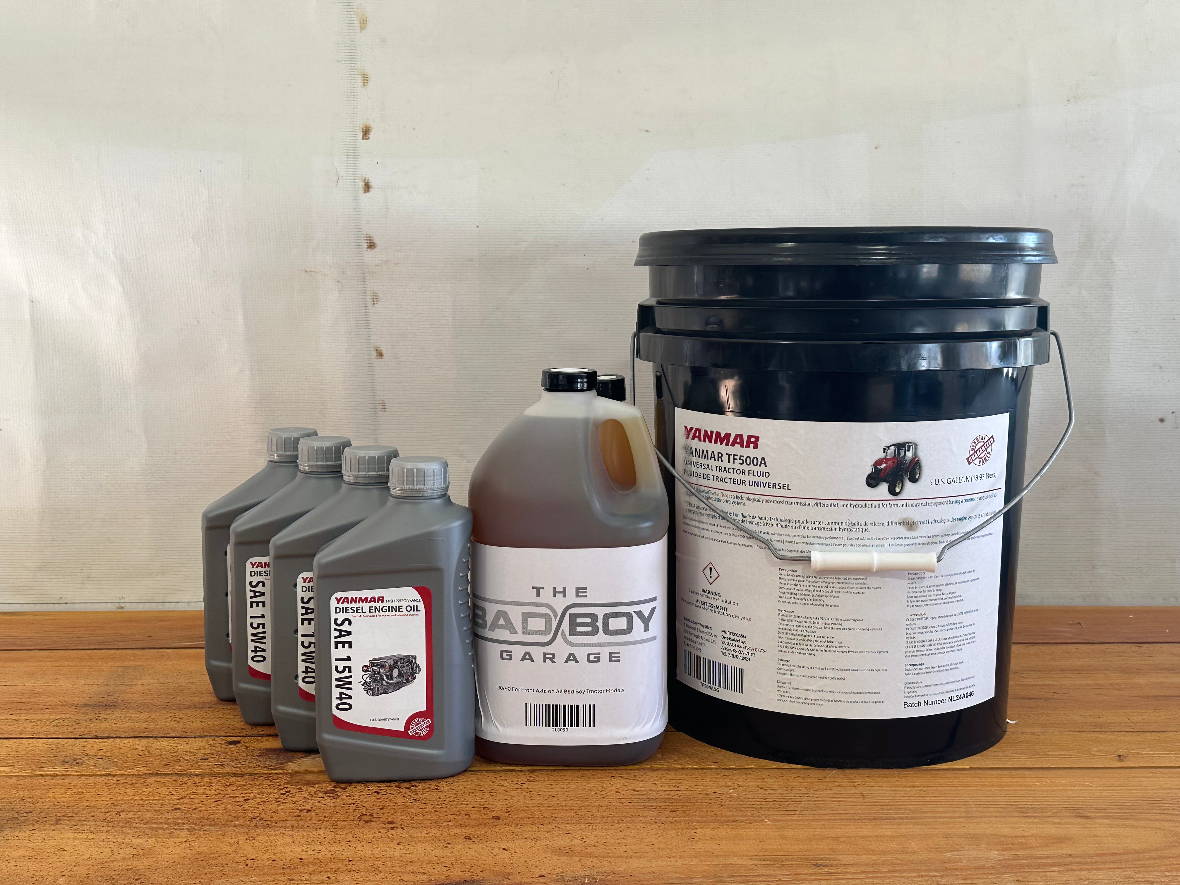 Bad Boy Tractors 2024H & 3026H - 50 Hour Service Fluids – The Bad Boy ...